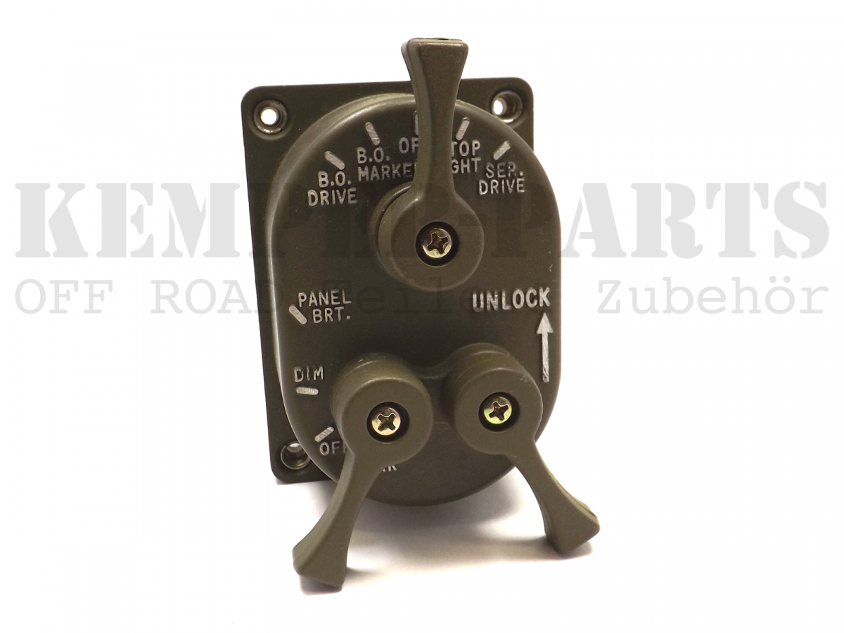 FORD MUTT M151 Mil. Light Switch | Electric | KEMPER-PARTS